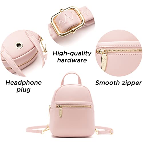 Mini Backpack Purse for Girls Teenager Cute Leather Backpack Women Small Shoulder Bag Handbags