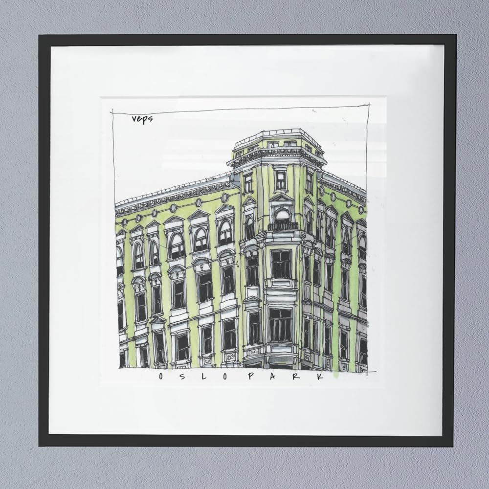 Veps (Oslo Park) Album Cover Poster - 24x24 Inches **CANVAS EDITION**