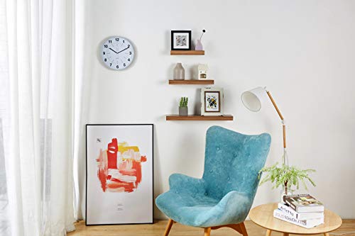 Kiera Grace kieragrace KG Maine Floating Shelves-Golden Oak, 12", 16", 24", Set of 3 Wall Organization