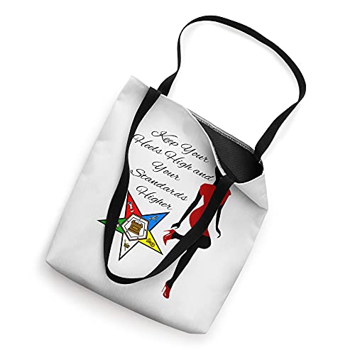 Order Of The Eastern Star OES Keep Your Standards Higher Tote Bag