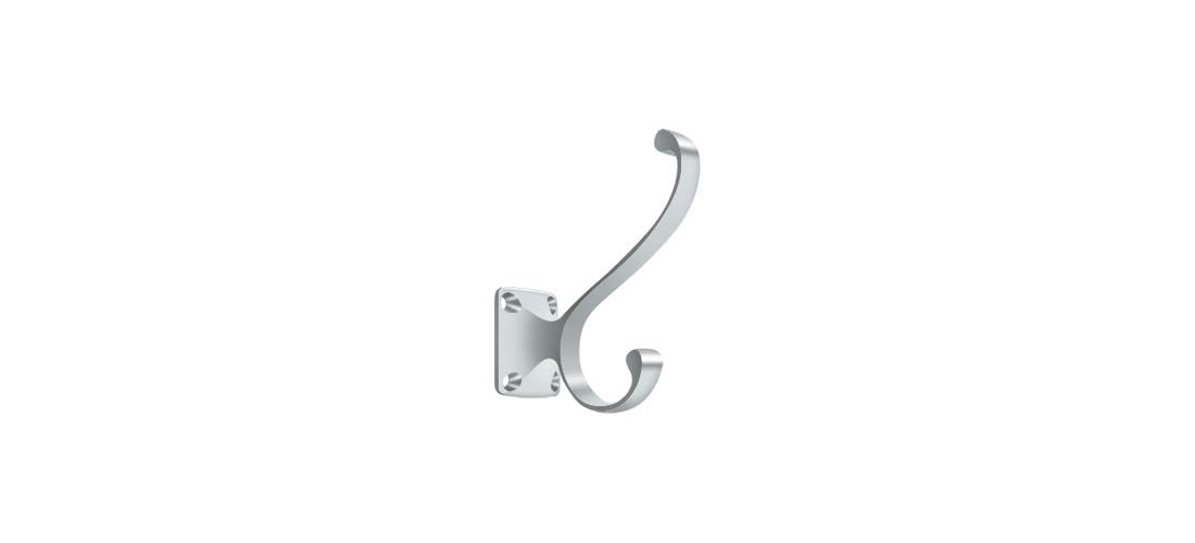 Deltana CAHH35U26 Solid Brass Heavy Duty Coat and Hat Hook