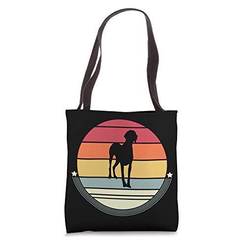 Weimaraner Silhouette Retro Vintage Dog Owner Women Men Tote Bag