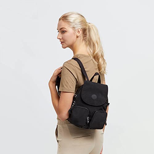 Kipling Firefly Up Convertible Backpack Black Noir