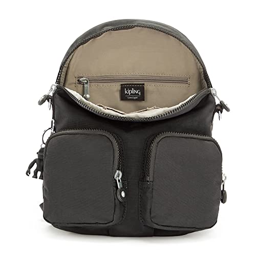 Kipling Firefly Up Convertible Backpack Black Noir