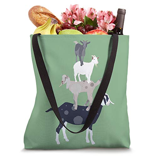 Goat Stack Tote Bag
