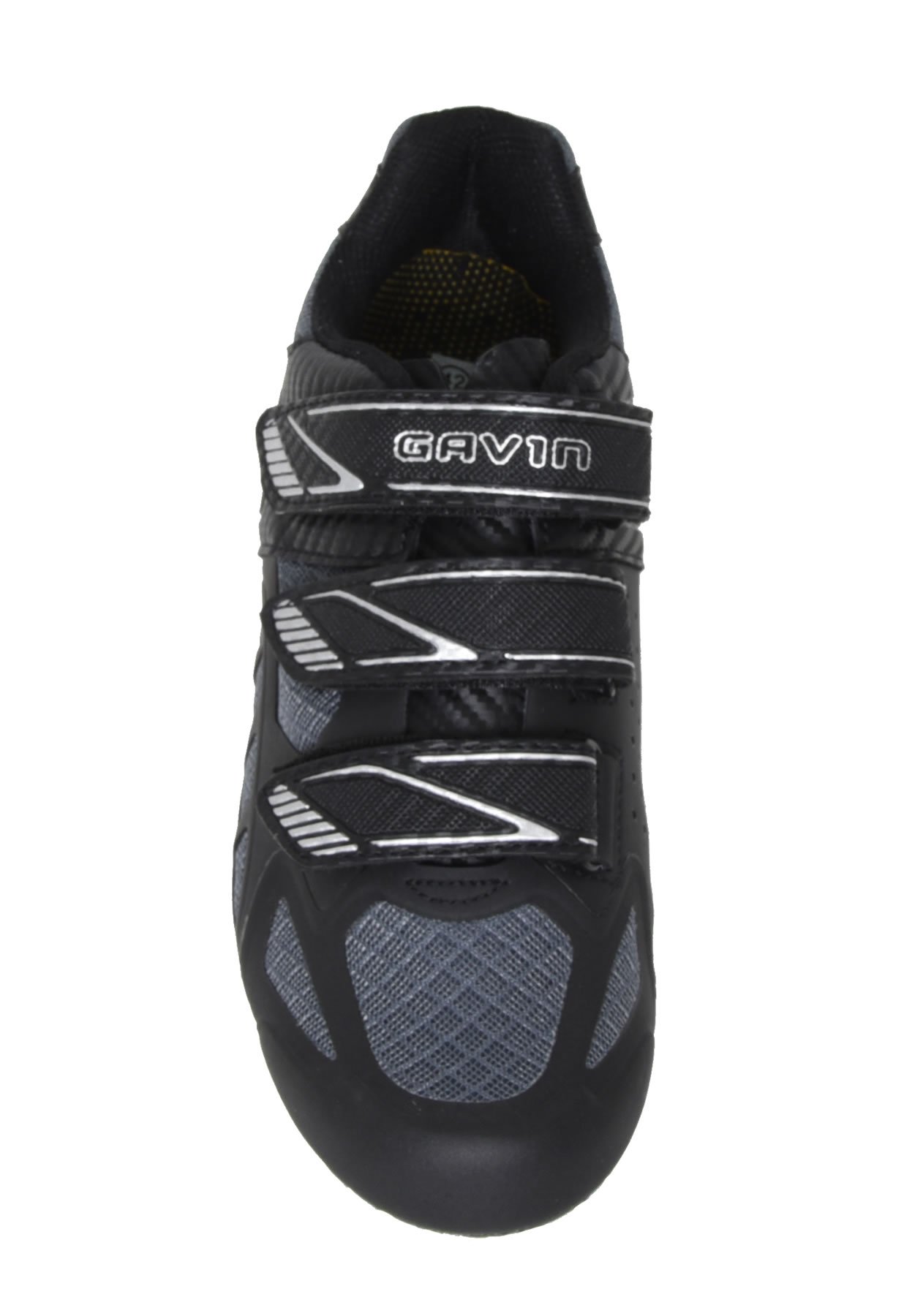 Gavin MTB Mountain Bike Mesh Indoor Fitness Cycling Shoes Mens Womens SPD, 39 EU Black/Grey