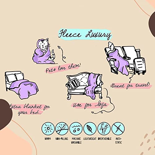 Artblanket Capybara Blanket Gifts, 40 X 30 Inch for Baby Capybara Throw Super Soft, Capybara Throw Blanket for Bed Couch Sofa for Capybara Lovers