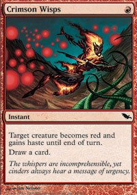 Magic The Gathering - Crimson Wisps - Shadowmoor