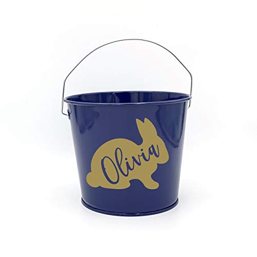 Personalized Easter Bunny Pail ~ Bucket ~ Basket