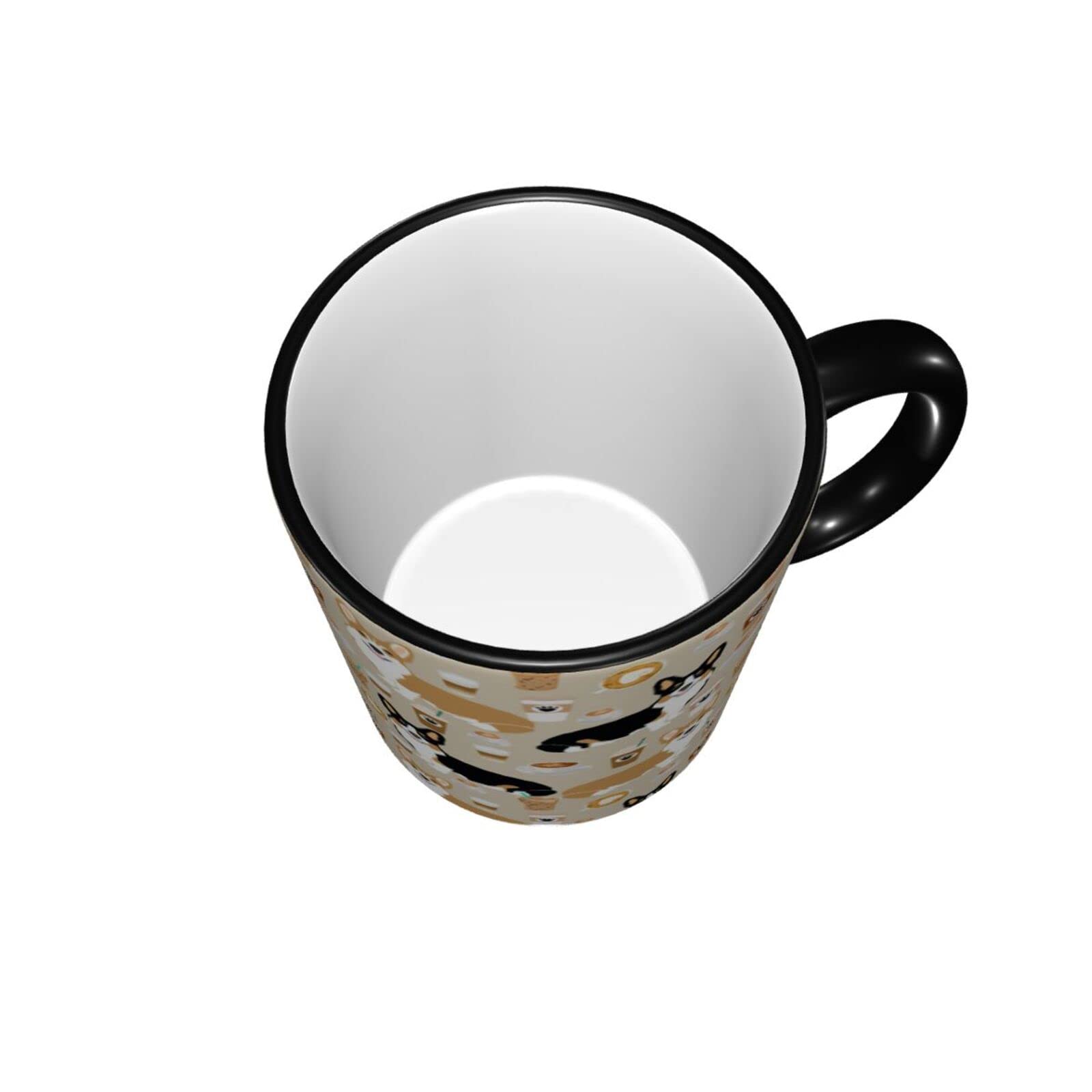 Corgi Mug Corgi Gifts, Corgi Gifts For Corgi Lovers Cute Coffee Mug Tea Cup Novelty Gifts Mug(12oz)