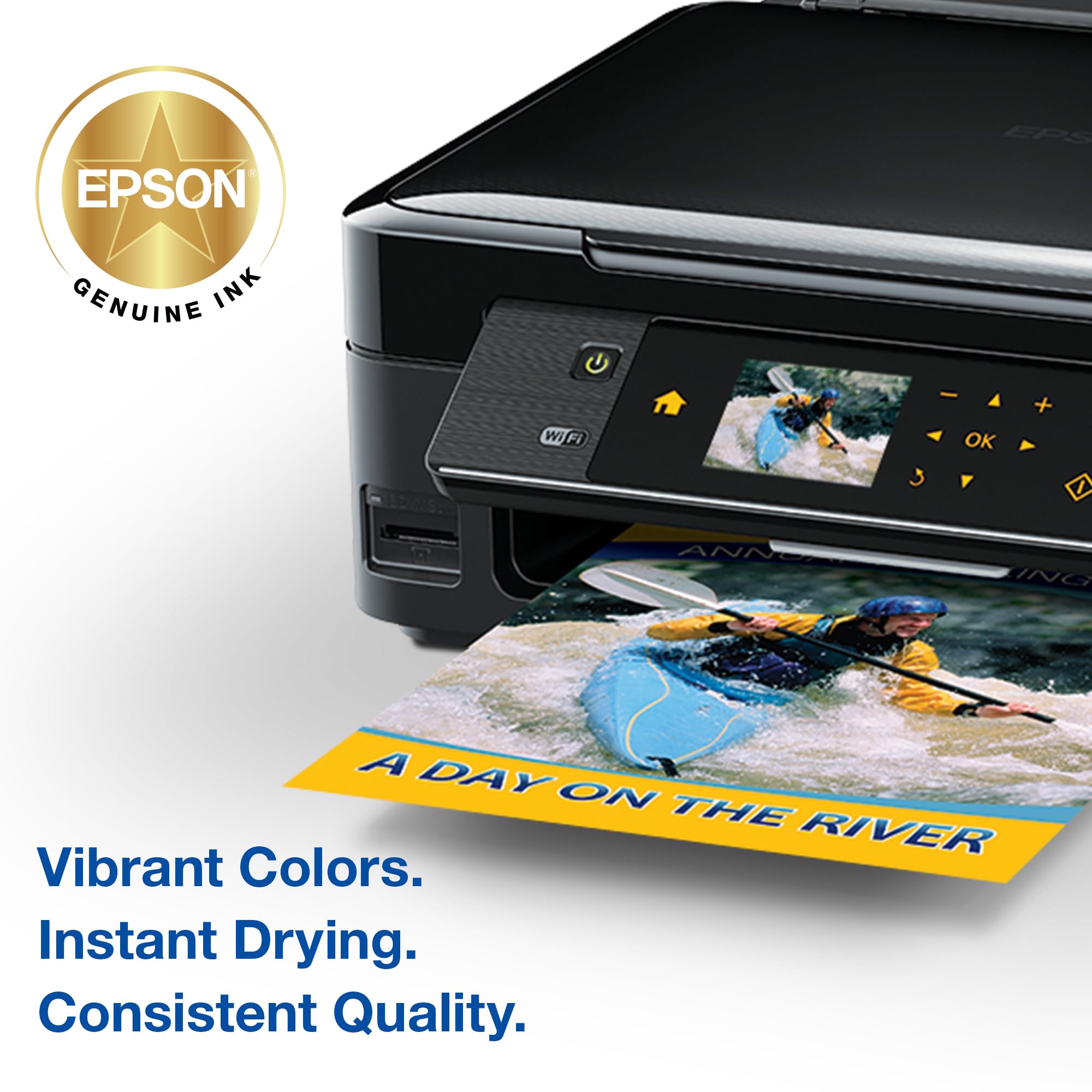 EPSON T200 DURABrite Ultra Ink Standard Capacity Black Cartridge (T200120-S) for select Epson Expression and WorkForce Printers