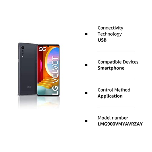 LG VELVET 5G UW for Verizon (Renewed)