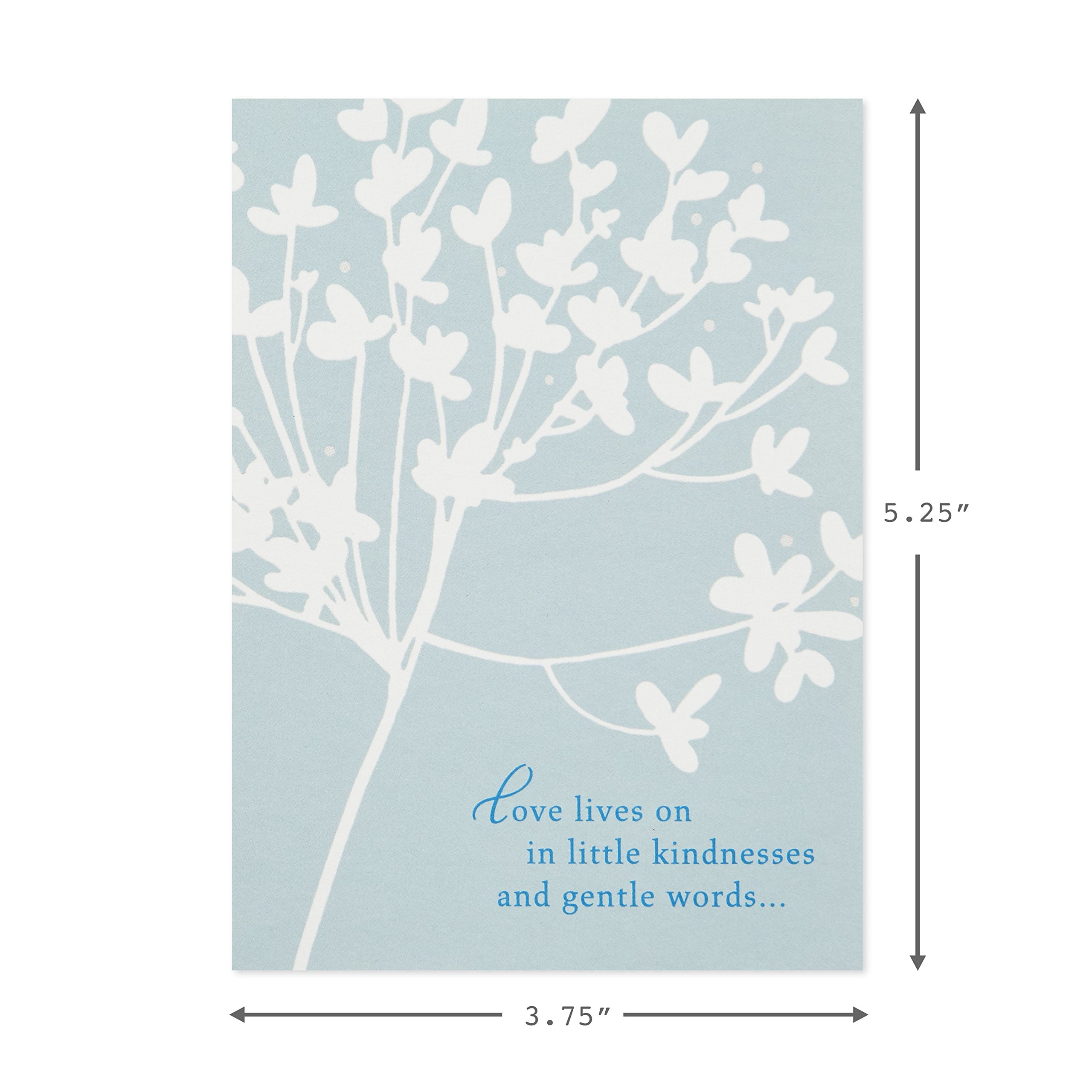 Hallmark Pack of 20 Thank You for Your Sympathy Cards, Cherry Blossom (Funeral Thank You Cards)
