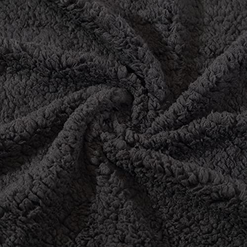 Eddie Bauer - Throw Blanket, Cotton Flannel Home Decor, All Season Reversible Sherpa Bedding (Kettle Falls Red/Black, Throw)