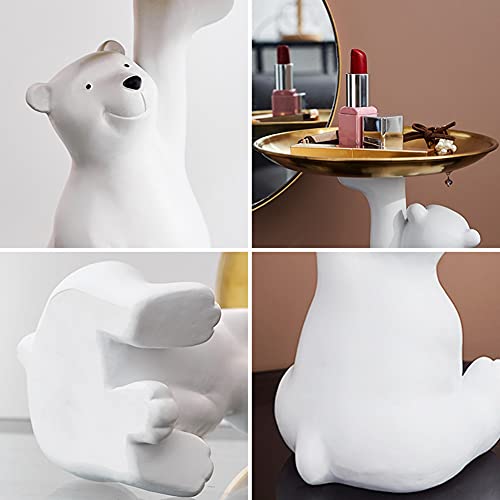 Key Tray for Entryway Table,Jewelry Tray,Cosmetic Storage Tray,Multi-Purpose Decorative Storage Tray for Bedroom and Living Room