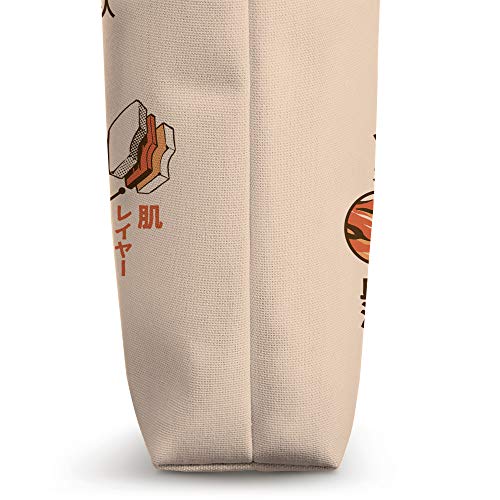 X-Ray Great Ramen of Kanagawa Japanese Food Kaiju Ramen Tote Bag