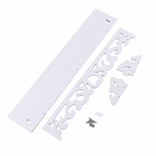 Cocoarm Wall Mounted Floating Shelves, Wall Shelf Floating Rack Floating Storage Rack Home Decor for Room Kitchen Office Bedroom Living Room Bathroom