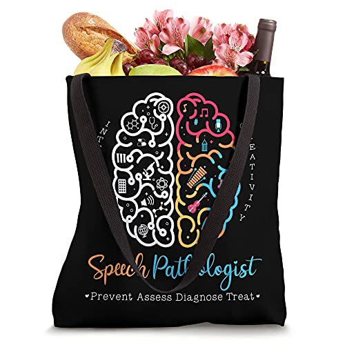 Brain of a Speech Pathologist Speech Language Therapy Tote Bag