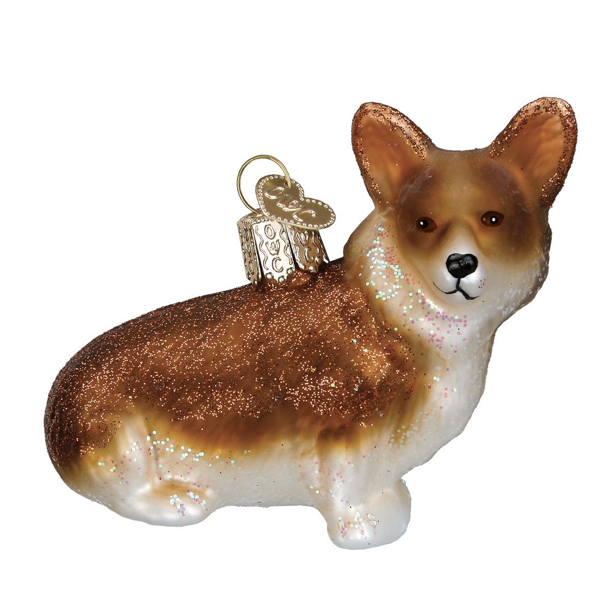 Old World Christmas Ornaments: Dog Collection Glass Blown Ornaments for Christmas Tree, Pembroke Welsh
