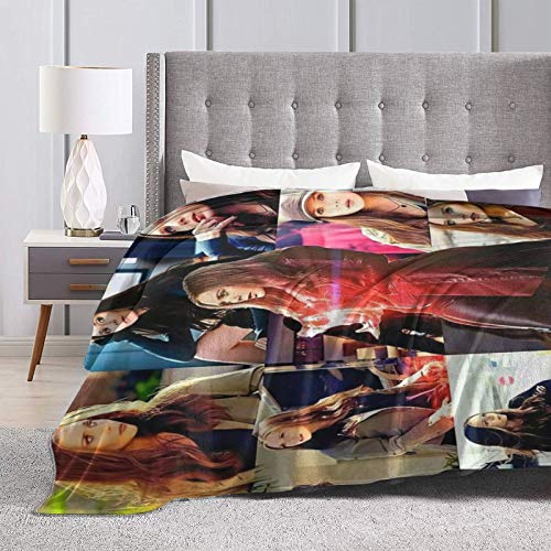 Elizabeth Olsen Wanda Maximoff Soft and Comfortable Wool Fleece Throw Blankets Yoga Blanket Beach Blanket Suitable for Home and Tourist Camping