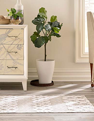 Unique Loom Sabrina Soto Casa Collection Modern Geometric Beige Runner Rug (2' 3 x 6' 0)