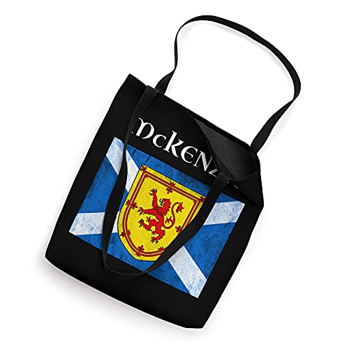 Mckenzie Clan Scottish Name Scotland Flag Tote Bag