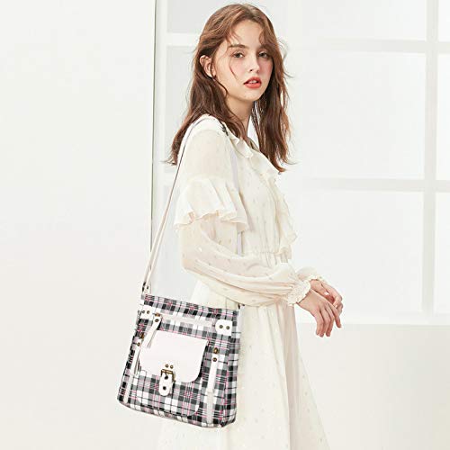 KL928 Crossbody Bags for Women Shoulder Purses and Handbags, L-white