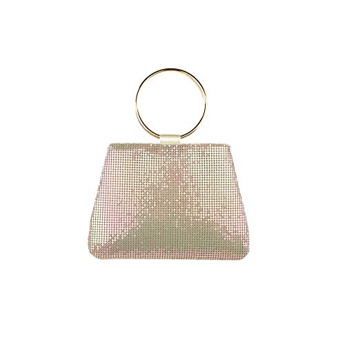Olivia Miller Women's Rhinestone Crystal Bling Evening Sparkle Prom Formal Bag