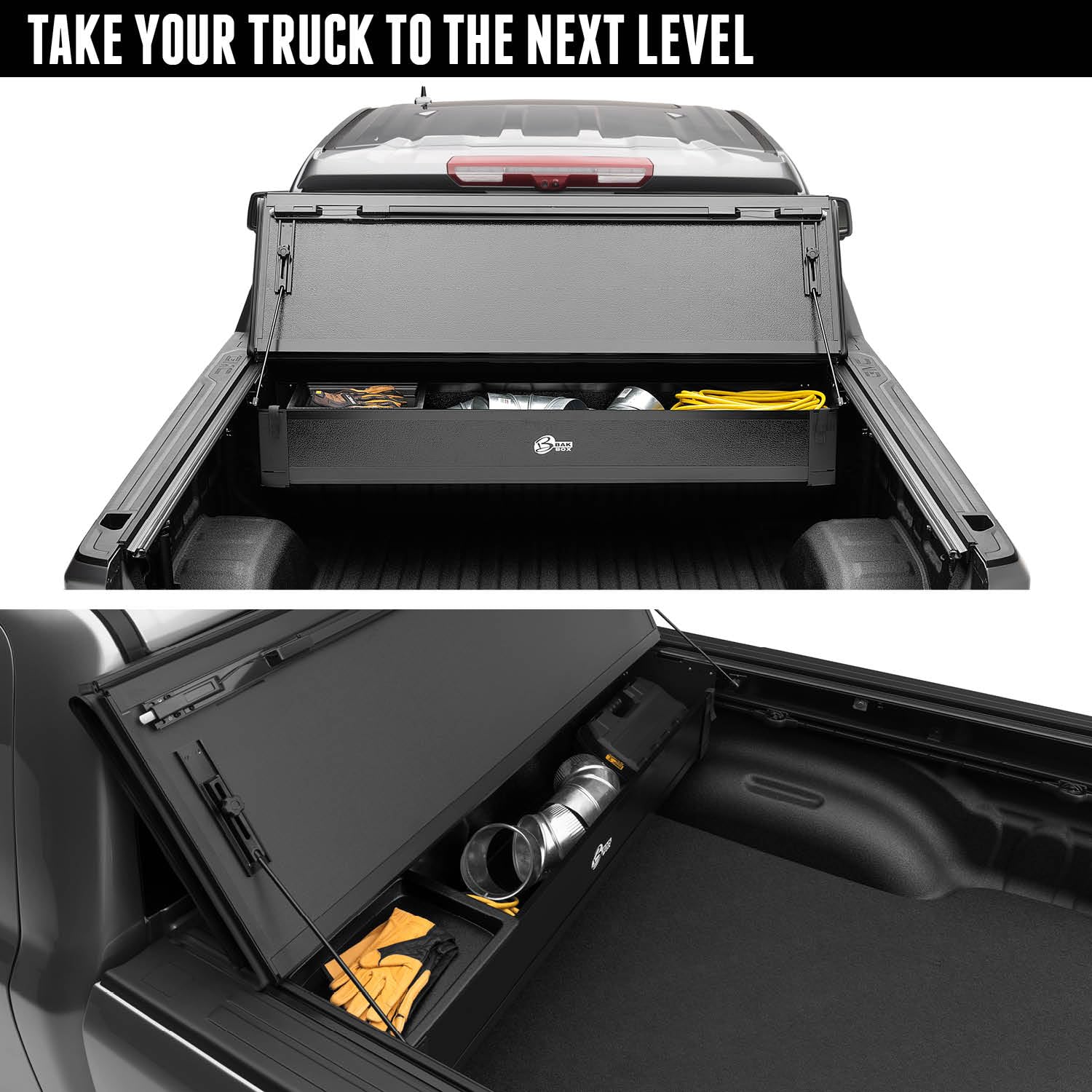 BAK BAKBox 2 Fold-Away Utility Box | 92401 | Fits 2000 - 2015 Toyota Tundra All Beds