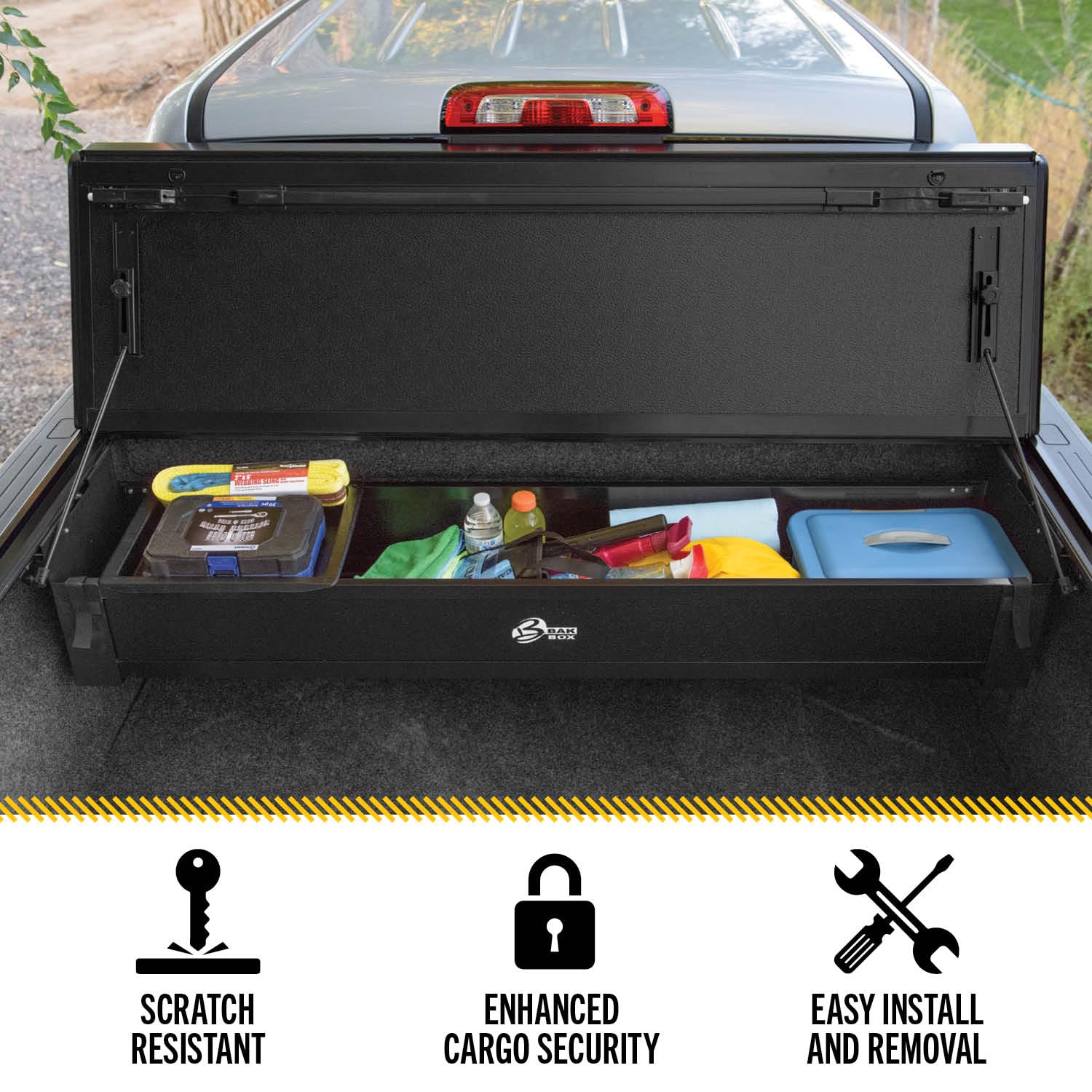 BAK BAKBox 2 Fold-Away Utility Box | 92401 | Fits 2000 - 2015 Toyota Tundra All Beds