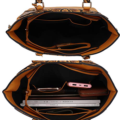 MKF Collection Set Shoulder Bag for Women & Wristlet Coin Pouch Purse β PU Leather Top Handle Pocketbook Crossbody Tote Handbag