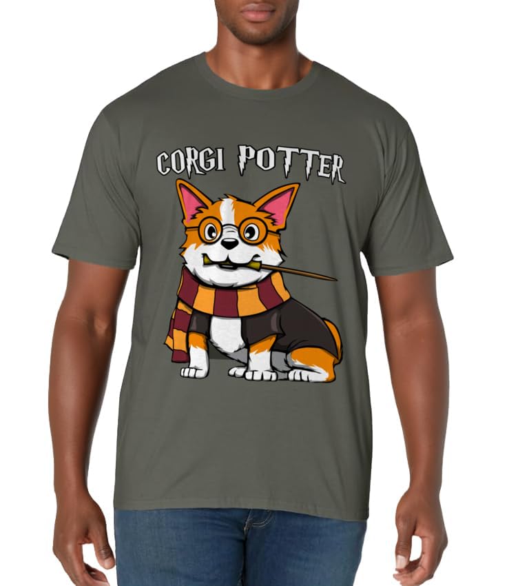 Corgi Potter , For Corgi Lovers , Funny Pawter Dog T-Shirt