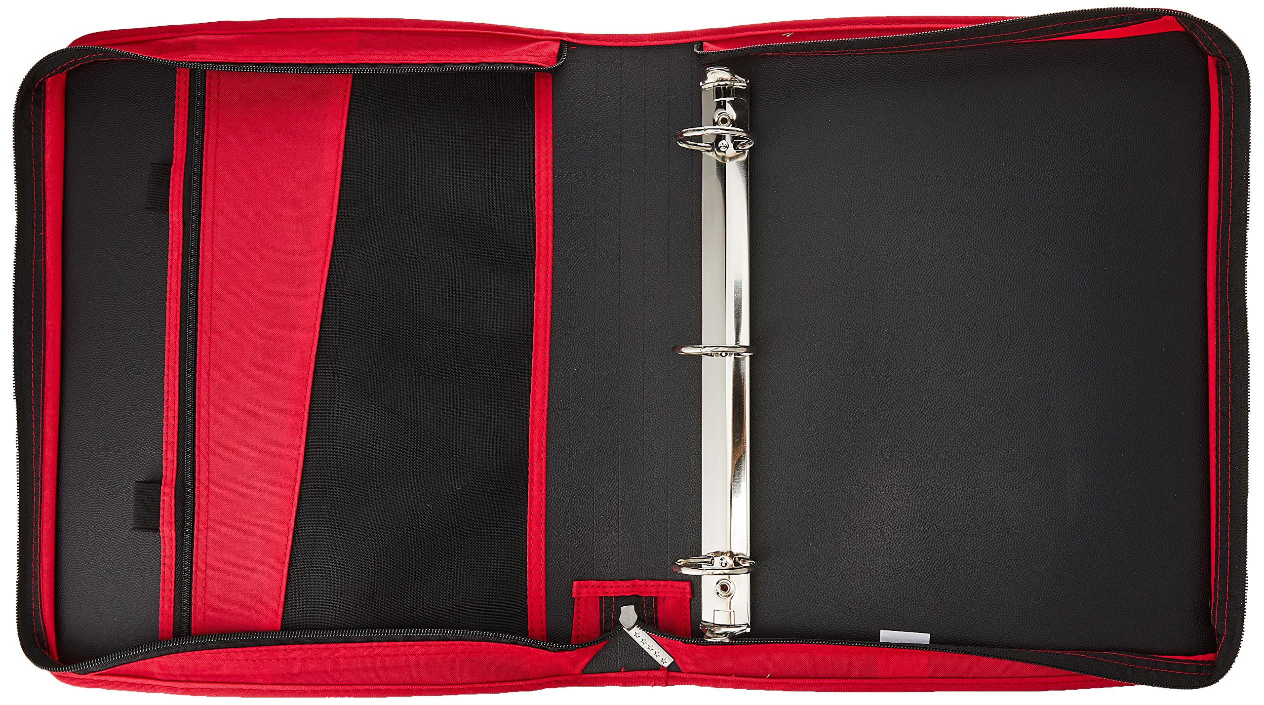 Five Star First Gear Zipper Binder, 1-1/2 Inch 3 Ring Binder, 8-1/2" x 11", Color Selected For You, 1 Count (29058)