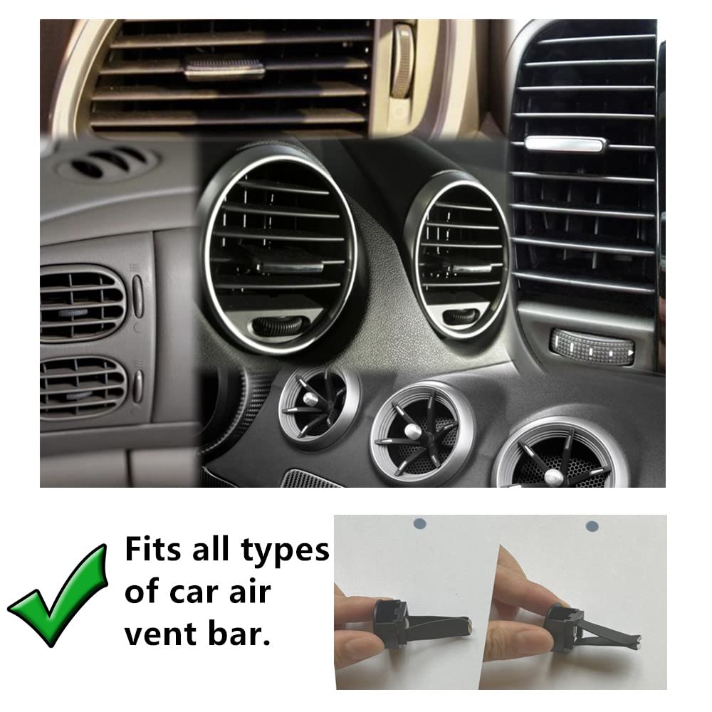 Funny Corgi Car Air Vent Decoration and Clip with Air Freshener Natural Scent Tablet and Refill, Car Aromatherapy Accessories and Interior Decoration