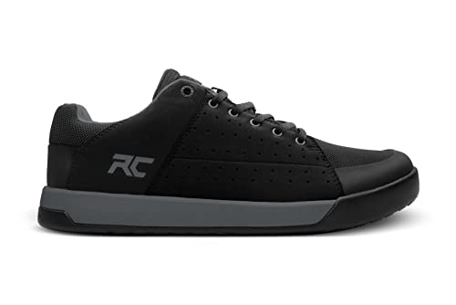 Ride Concepts Men's Livewire Flat Pedal Mountain Bike Shoe Black/Charcoal, 12 M US