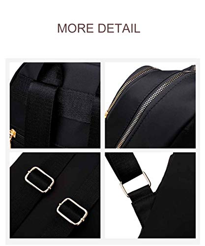 Shaelyka Small Lightweight Backpack Purse for Women Anti-theft Mini Backpack Purse Travel Daypack