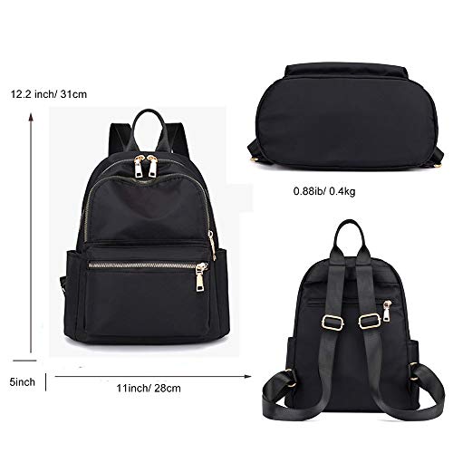 Shaelyka Small Lightweight Backpack Purse for Women Anti-theft Mini Backpack Purse Travel Daypack
