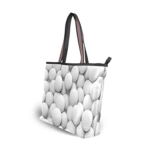 AUUXVA Sport Golf Ball Pattern Handbags for Women Tote Bag Top Handle Shoulder Bag Satchel Purse