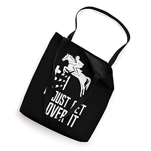 Funny Equestrian Horse Jumping Design For Girls Women Men Tote Bag