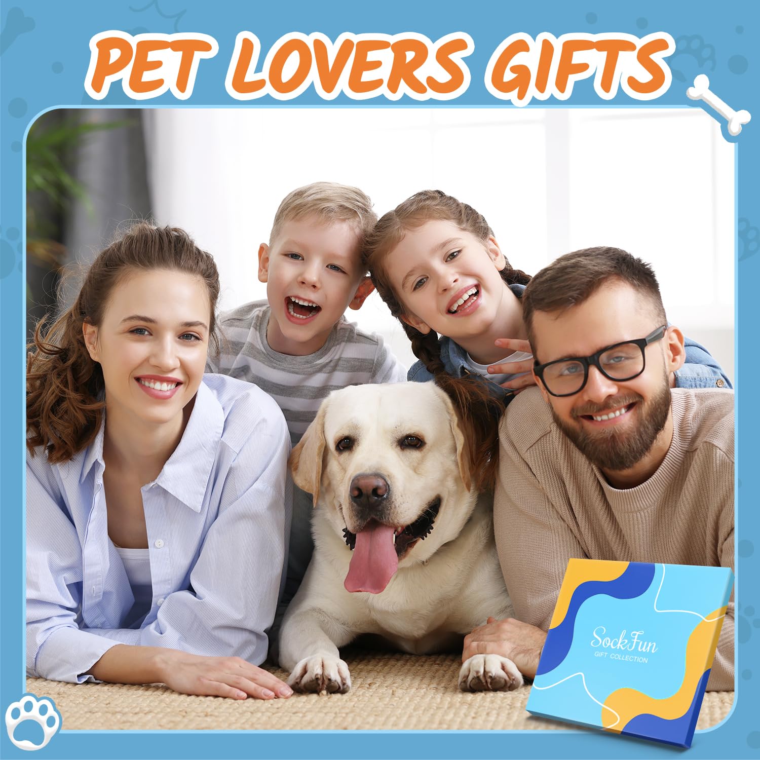 sockfun Funny Corgi Gifts for Corgi Lovers, Novelty Corgi Socks Women Men Stocking Stuffers for Mom Dad