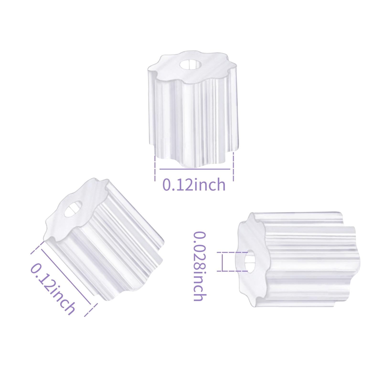 Silicone Earring Backs, 200PCS Soft Earring Stoppers, Clear Earring Backing Replacement for Stud Post Fishhook Earrings, Hypoallergenic