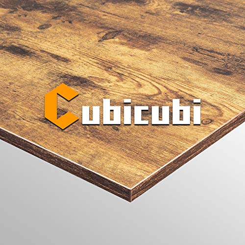CubiCubi Computer Desk 40" Home Office Laptop Desk Study Writing Table, Modern Simple Style, Brown
