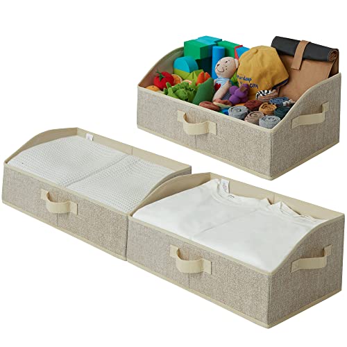 GRANNY SAYS Bundle of 3-Pack Trapezoid Storage Bins & 3-Pack Trapezoid Storage Bins