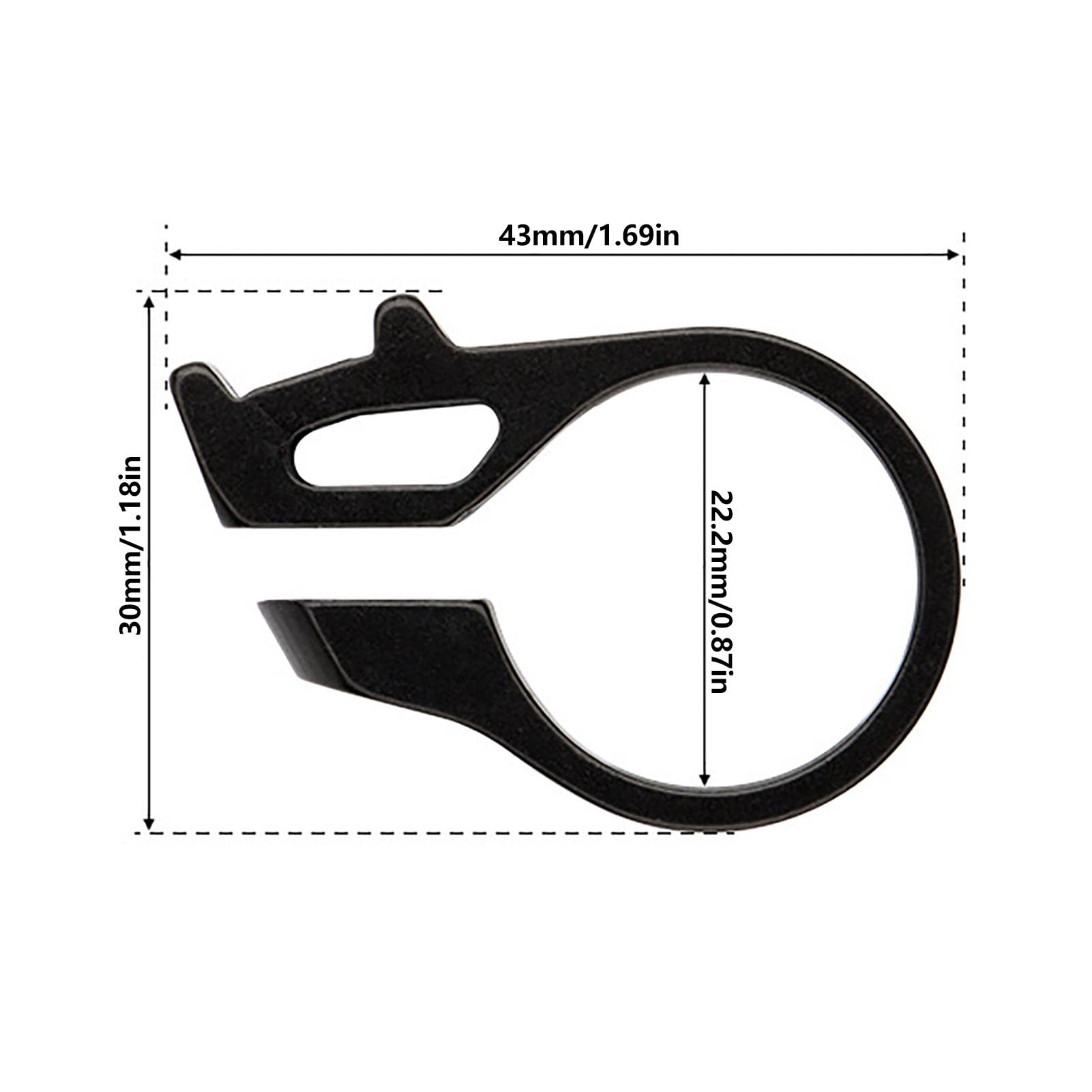 Wrench Clip for Mountain Bike,Road Bikes Switches Adapter Shifter Holder for Bikers, Rders, Men - Bicycle Clip Stable Bike Caliper for MTB Stronrive