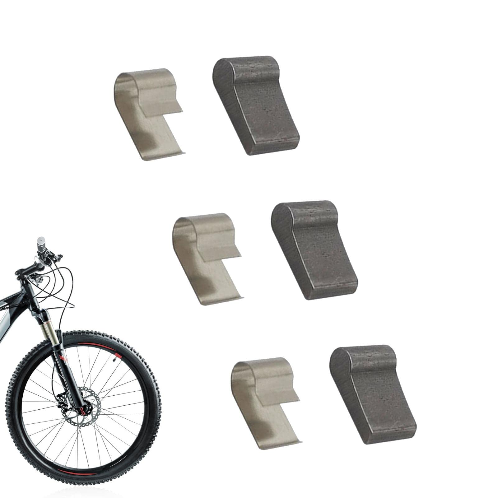 Bicycle Wheel Rim Kit for Bicycle,Bicycle Wheel Springs for Road Bike, MTB, Folding Bike | Wheel Hub Bolt Screw Attachment Bicycle Accessories for Bicycle Hub Generic