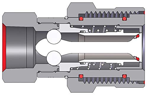 Dixon 3/4" VEP COUP, 3/4" NPTF, BOP 201200-6 (1834106K)