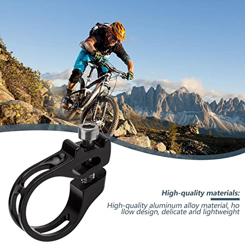 2 Pcs Aluminum Bicycle Shift Clip | Road Bikes Toggles Adapter Gear Holder for Bikers, Rider Men | Aluminum Alloy Front Gear Adapter Clips for MTB Road Bike