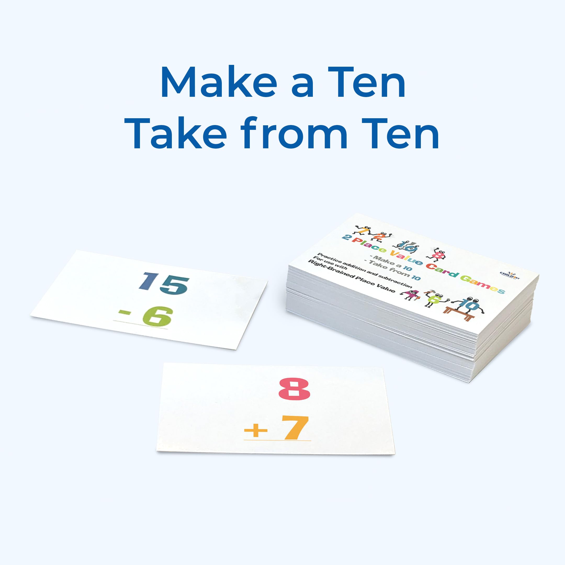 Right-Brained Addition & Subtraction Vol. 2, Book & Games