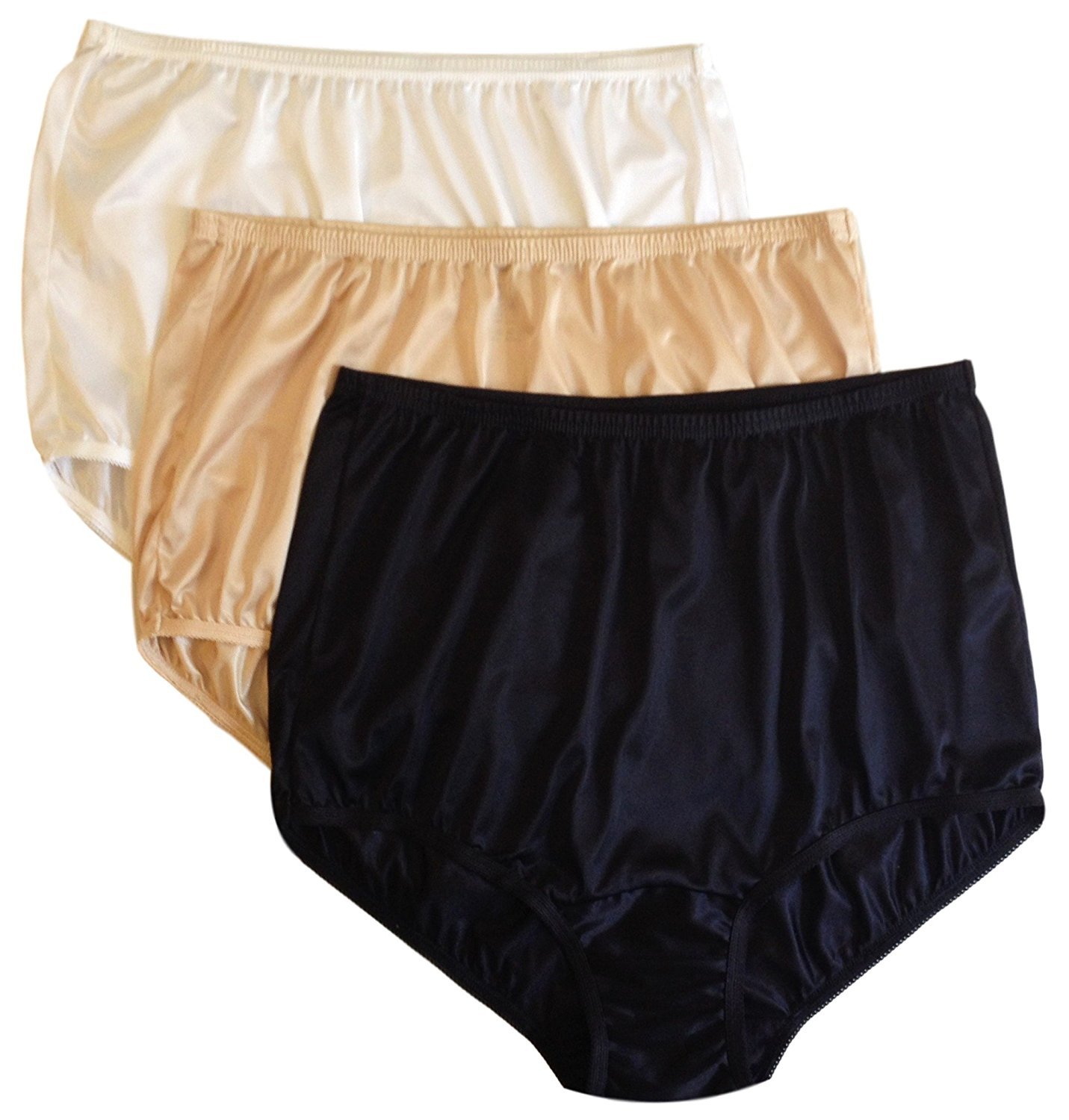 Vanity Fair Classic Ravissant Tailored Brief - Pack of 3 - 15712 (7, WDB Multi)