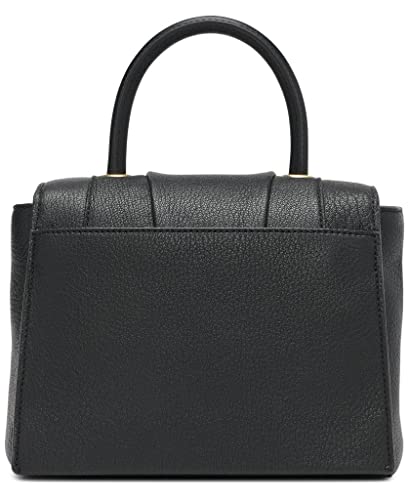 Calvin Klein Fern Top Handle Crossbody, Black/Gold